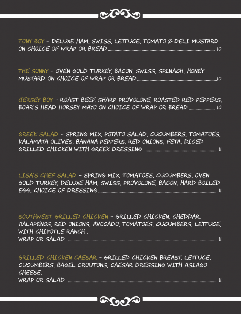 Lunch – Bagels & Beyond