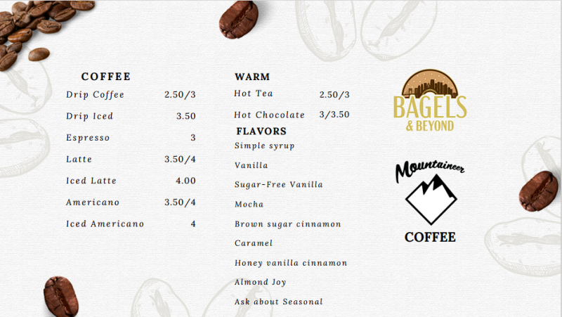 Breakfast – Bagels & Beyond